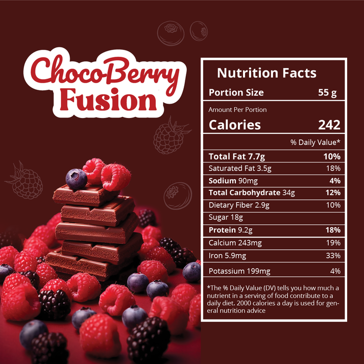 Chocolate Fusion Bar | Decadent & Nutritious Treat – Kenko Snax