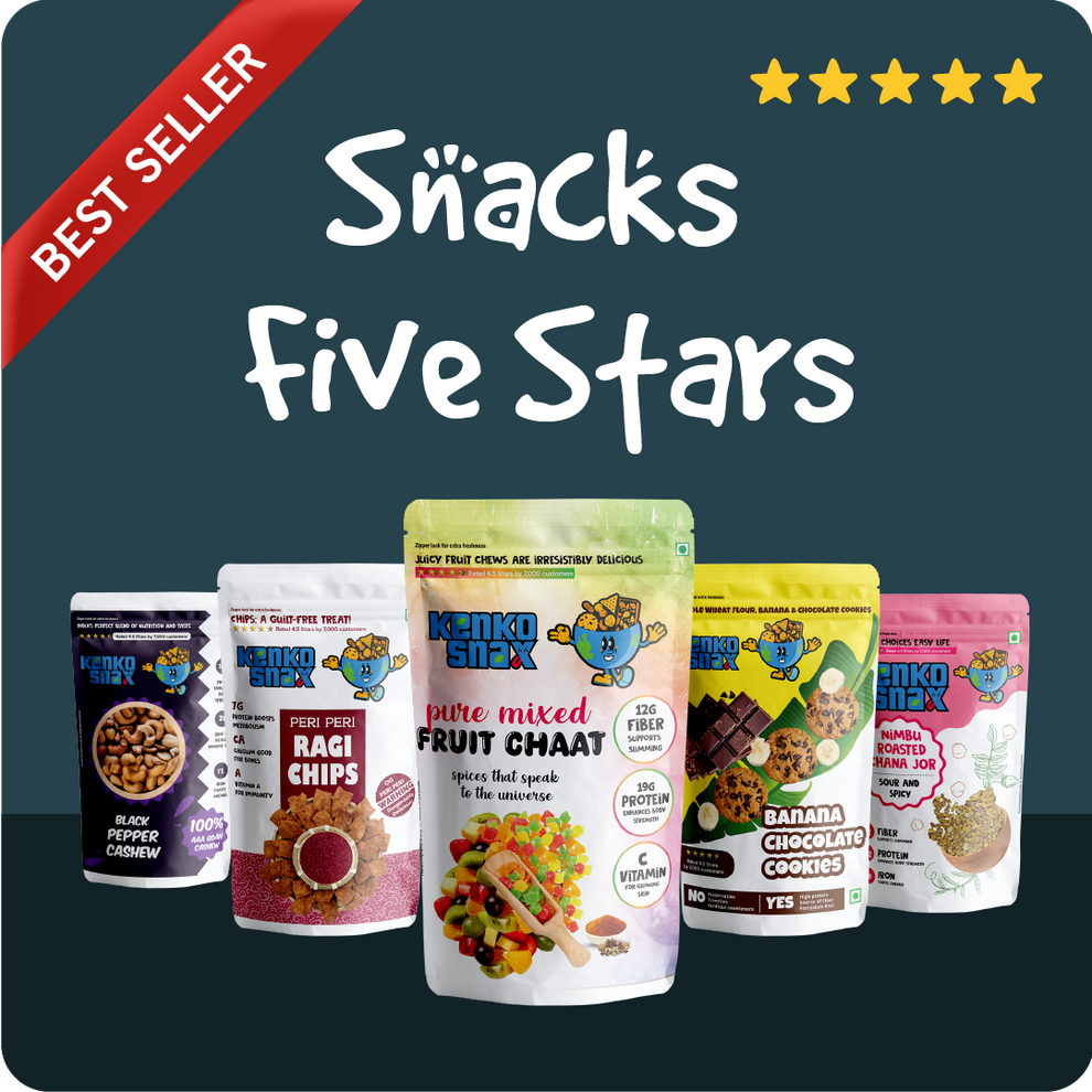 Five Star Snacks by Kenko Snax | Guilt-Free Munching