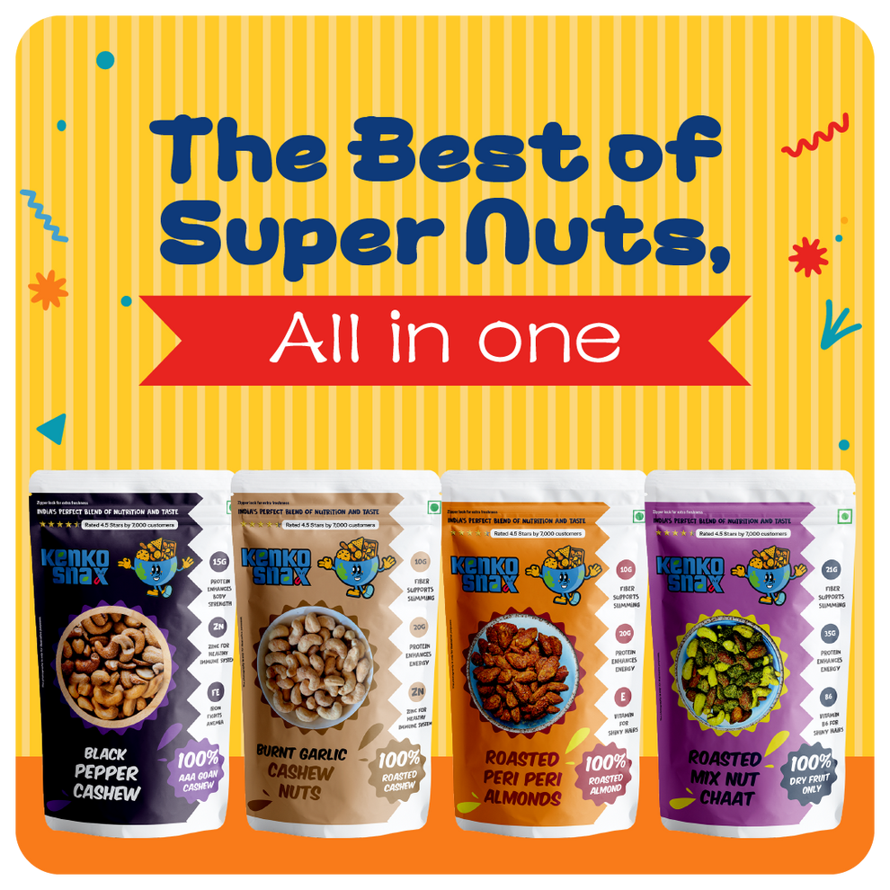 Best of Super Nuts | Power-Packed Nutritious Snack – Kenko Snax