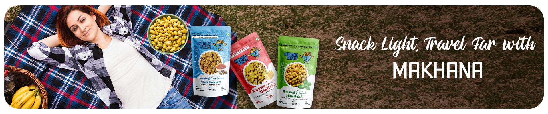 Makhana & Puff Collection | Healthy, Air-Popped Snacks – Kenko Snax