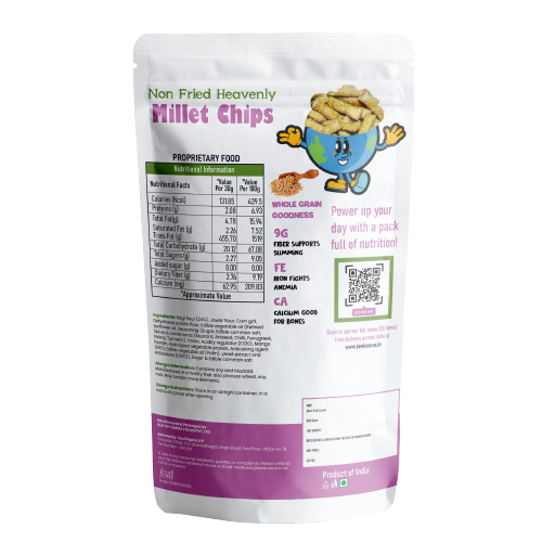 Non-Fried Heavenly Millet Chips | Healthy Crunchy Snack – Kenko Snax